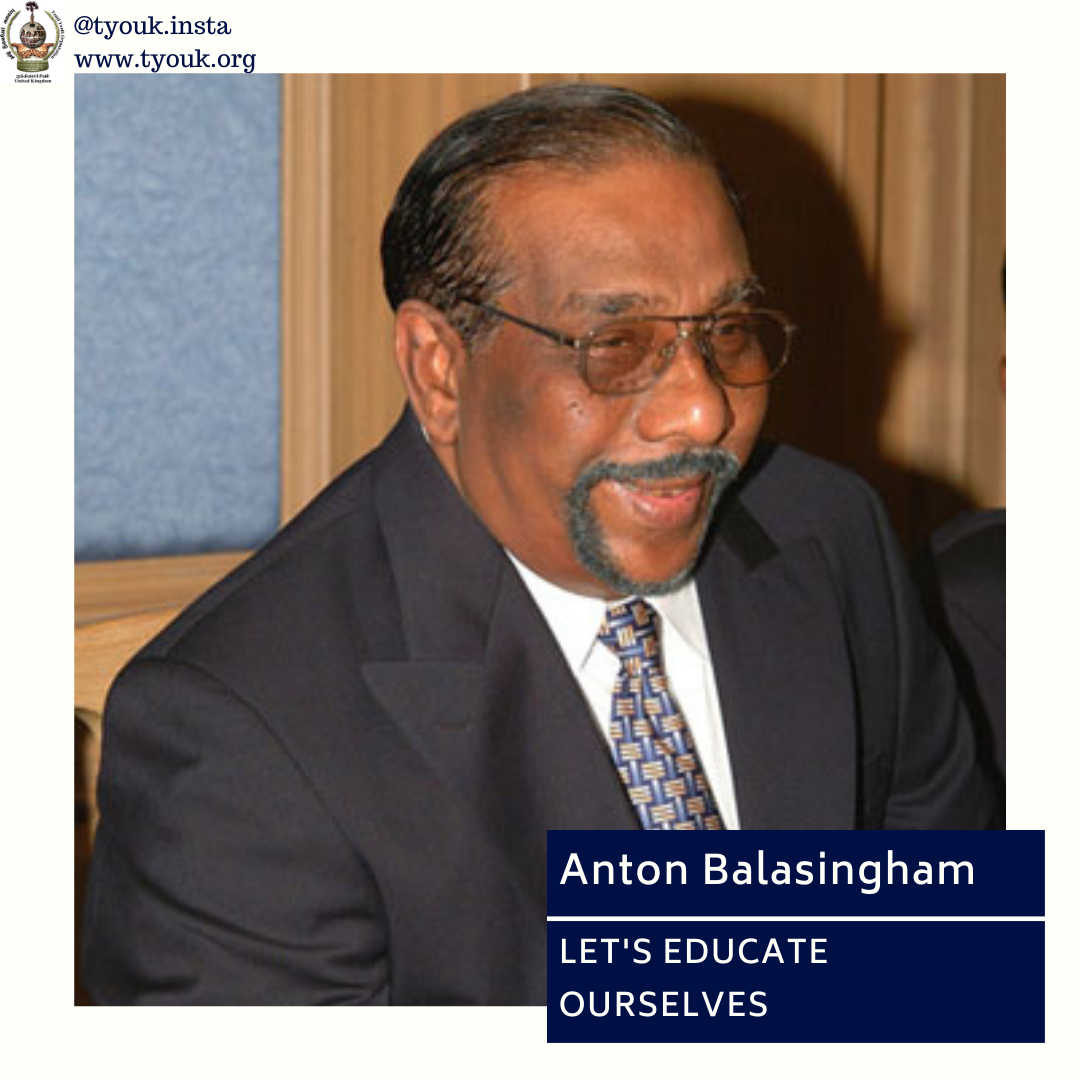 Voice of the nation Anton Balasingam